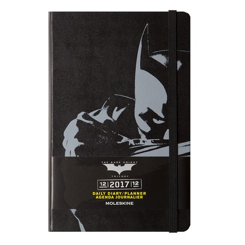 NEW Moleskine Batman 2017 Large Hardcover Daily Diary 8051272892901 ...