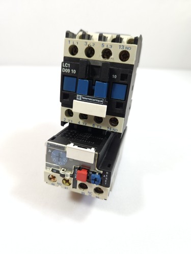 Telemecanique LC1-D09-10 Magnetic Contactor W/ LR2-D1307 Overload Relay ...