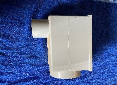 Cantex Gray PVC LB 4" Hub Rectangular Non Metallic Conduit Outlet Body ...