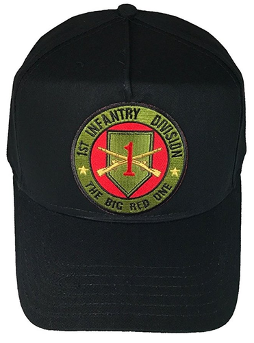 US ARMY 1ST ID FIRST INFANTRY DIVISION HAT CAP BIG RED ONE VETERAN FORT ...
