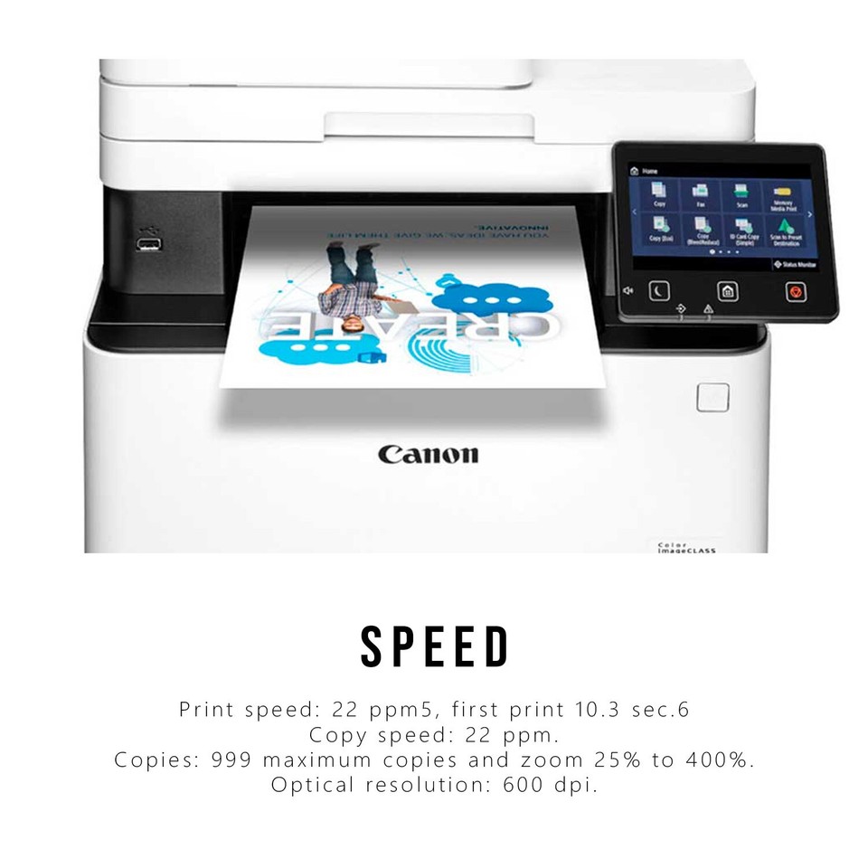 Canon Color imageCLASS MF642Cdw Wireless All-In-One Laser Printer ...