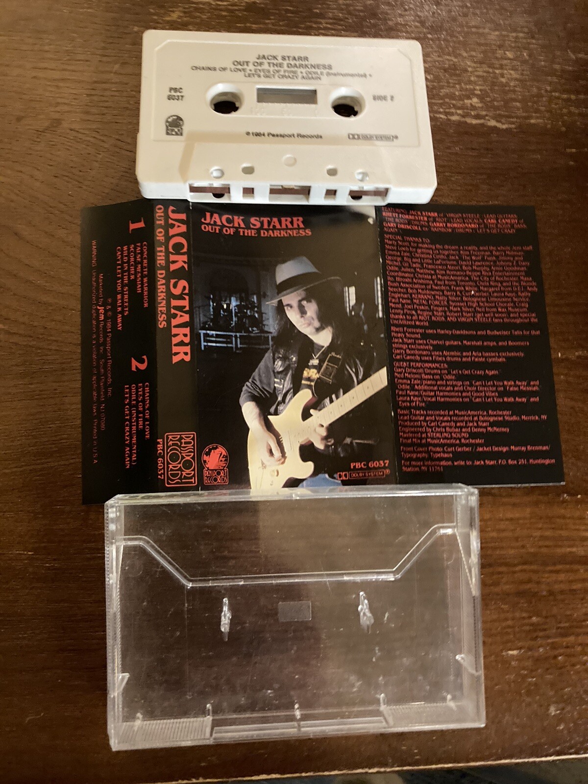 Jack Starr's Burning Star - No Turning Back. Mint CASSETTE 1986 | eBay