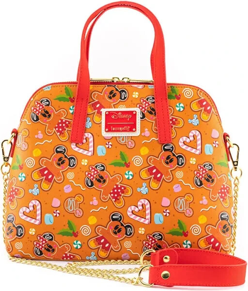 Loungefly Disney Seasonal Gingerbread Crossbody Bag | eBay