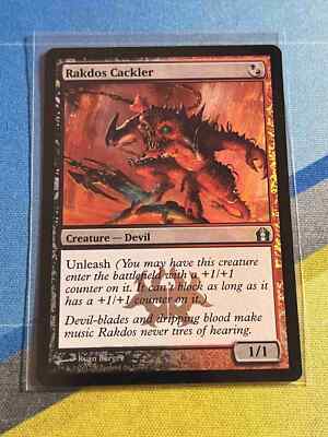 Magic the Gathering MTG Return to Ravnica RAKDOS CACKLER Foil | eBay