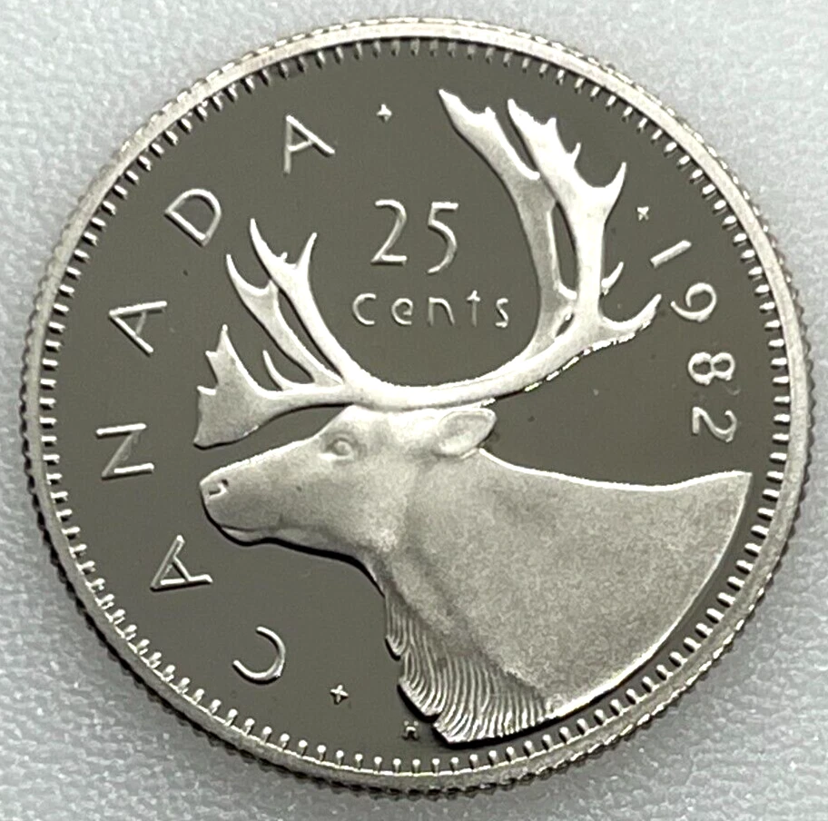 Canadian 25 Cent Coin