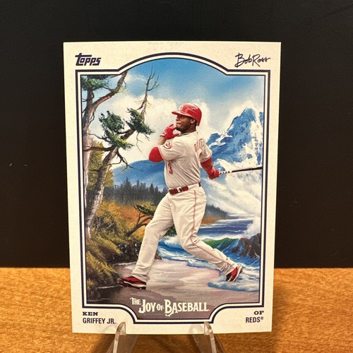 2025 Topps x Bob Ross: The Joy of Baseball #54 Ken Griffey Jr. - SHIPS ...