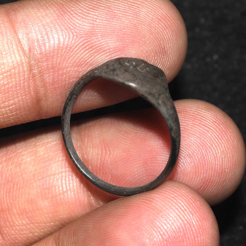 Genuine Ancient Roman Silver Legion Ring with Inscription Circa 1st ...