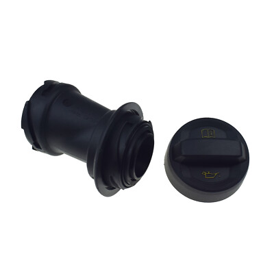 Oil Neck Pipe & Oil Filler Cap For VW Golf Tiguan GTI AUDI A3 A4 A5 A6 ...