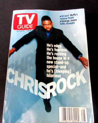 VINTAGE - TV GUIDE JULY 10 - 1999 CHRIS ROCK - V .G. | eBay