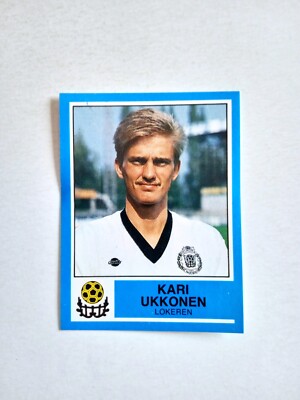 FIGURINA PANINI FOOTBALL 87 BELGIO LOKEREN UKKONEN n 229 CON VELINA | eBay