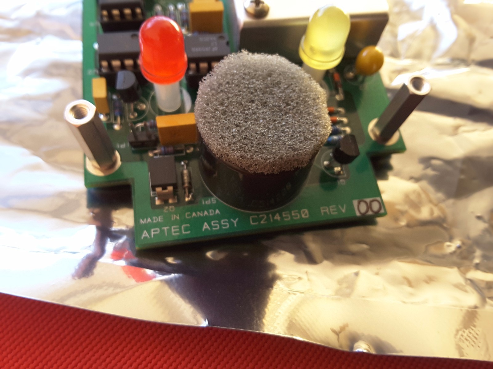 CANBERRA 814550 PREAMPLIFIER ARGOS 4AB ALPHA BETA FRISKER CIRCUIT BOARD ...