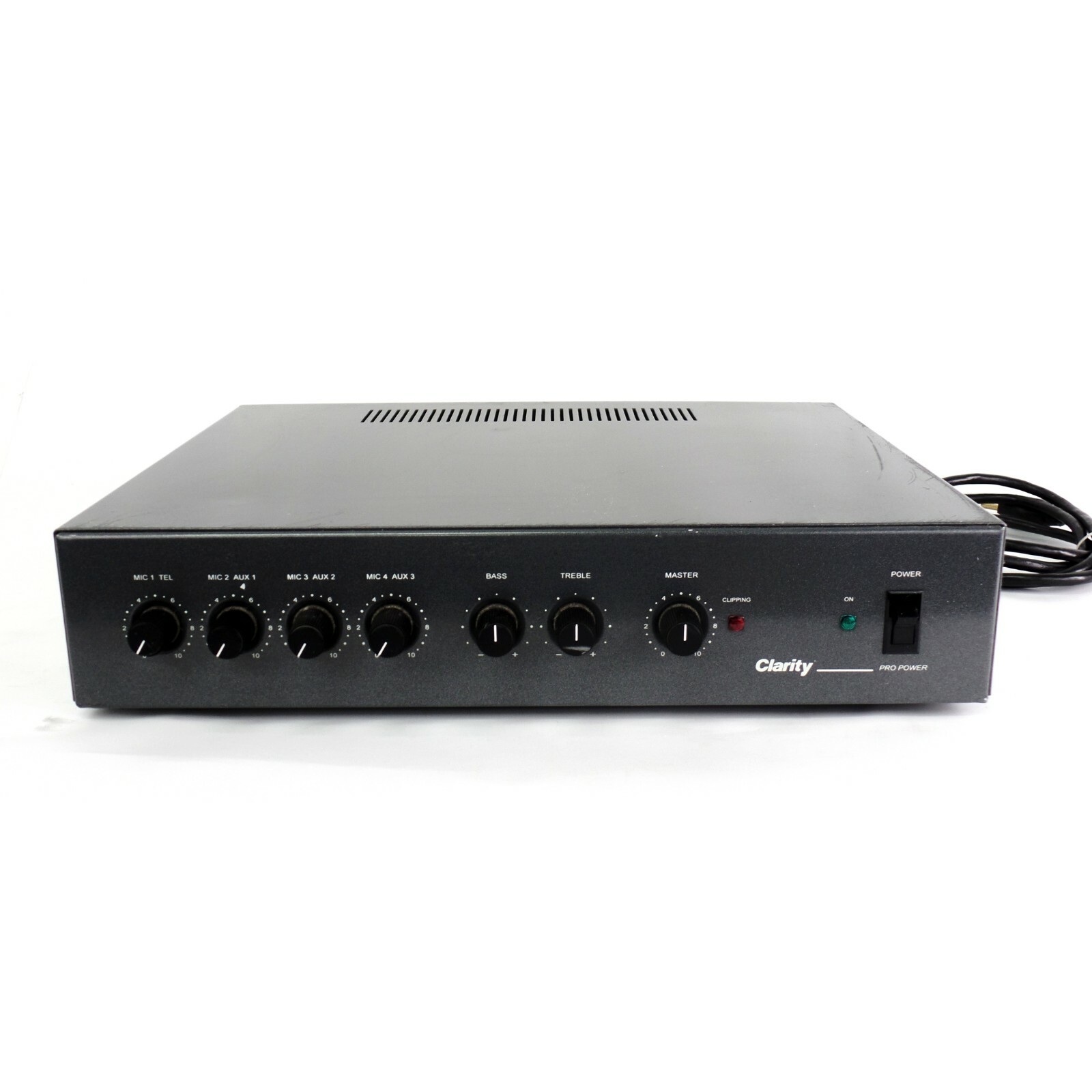 Clarity SMA-40 Mixer Amplifier 40W Audio Power 4 Channel EQ by Valcom ...