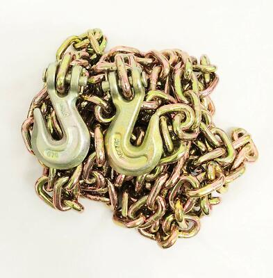 5/16" X 25' Heavy Duty Tow Chain Automotive Truck Towing 25ft Log Chain ...