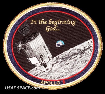Authentic Apollo 8 Spirit Commemorative 5" Tim Gagnon AB Emblem NASA ...
