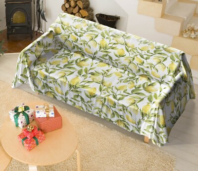3D Lemon G311 Sofa Cover High Stretch Lounge Protector Couch Cover Uta ...
