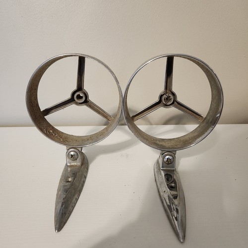 Lot of 2 Vintage 50's Yankee Metal Tri Bar Side View Mirrors 175899 BH ...