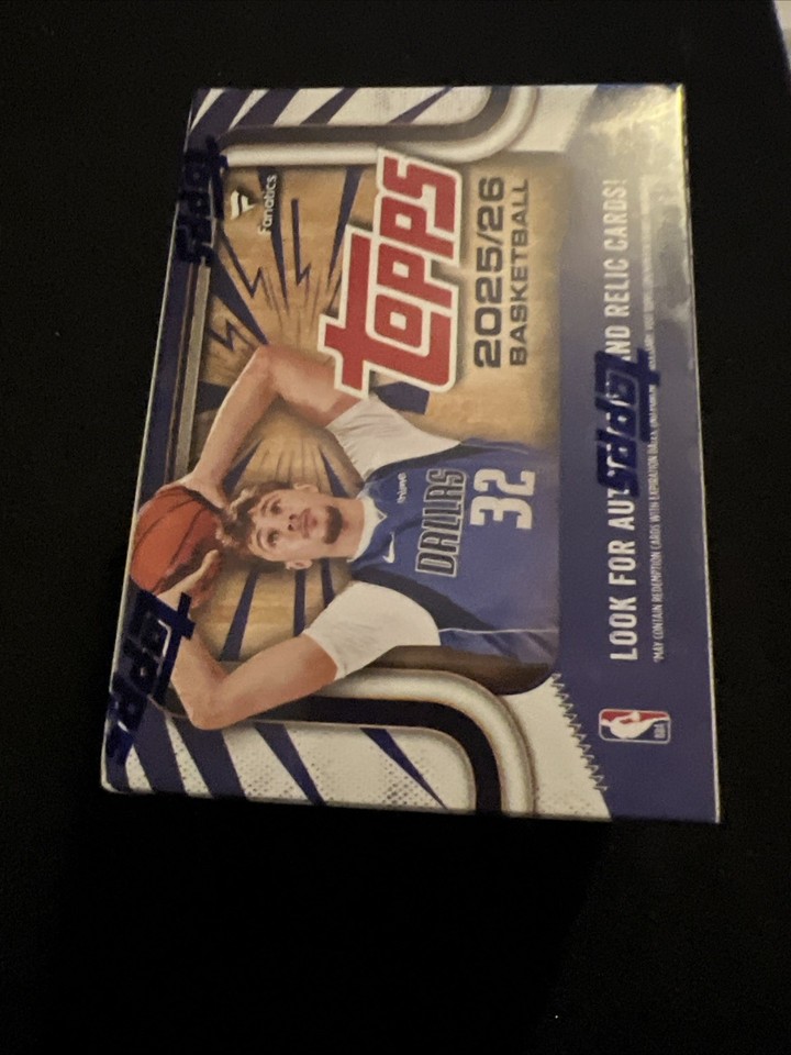2025-26 Topps Basketball Value Blaster Box Fanatics Exclusive Factory ...