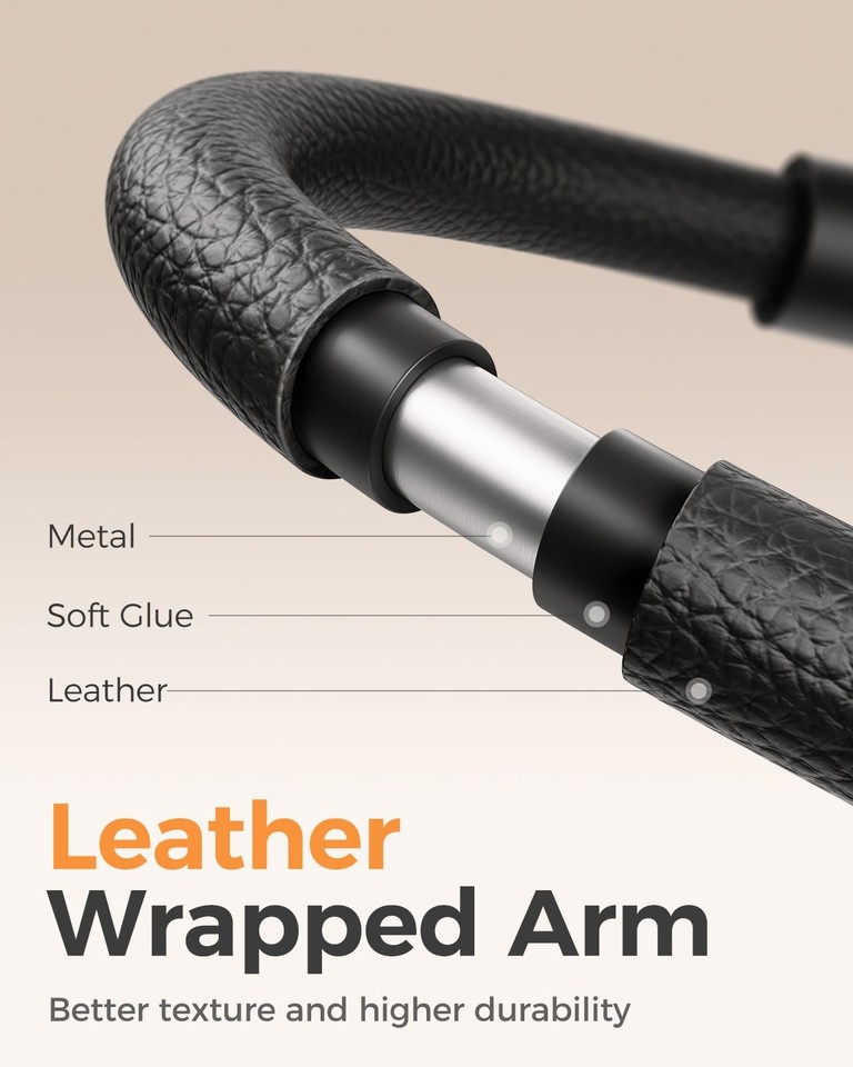 SAIJI Gooseneck Phone Holder for Bed Overall Length 38.6” Flexible ...