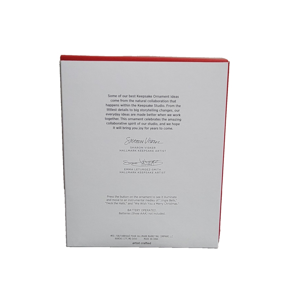 2025 Hallmark Keepsake Village Magic Ornament Light Sound Motion SOLD ...