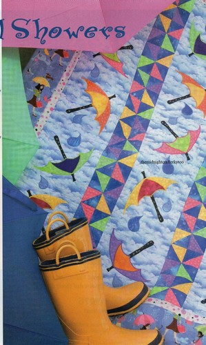 April Showers Quilt Pattern Pieced/Applique LS | eBay