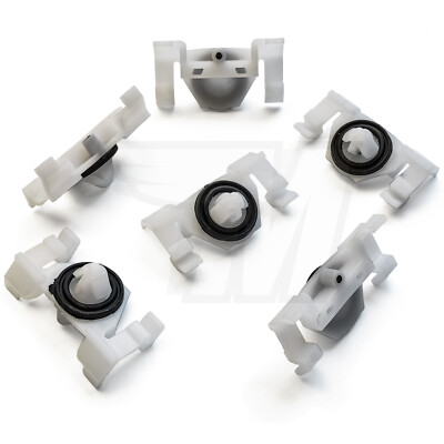 10x Zierleiste Befestigungs Clip mit Dichtung für Mercedes Smart ...