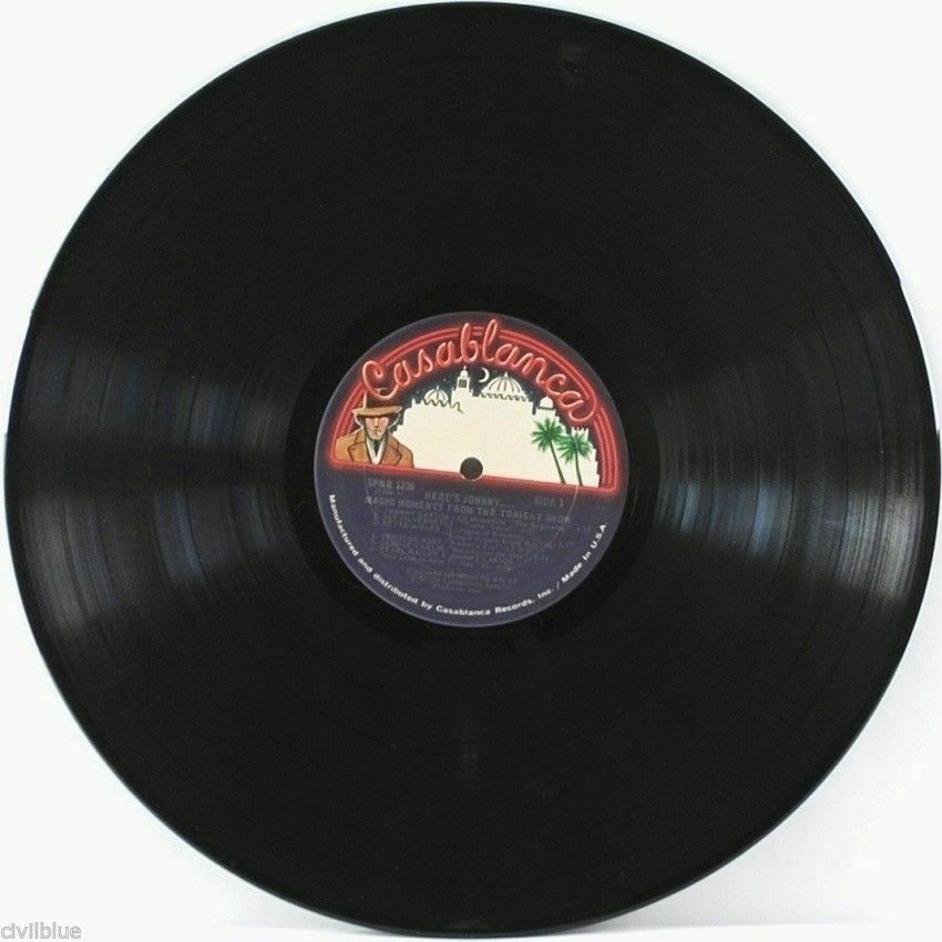 Here's Johnny! Carson Magic Moments from Tonight Show 2LP Poster Shrink ...