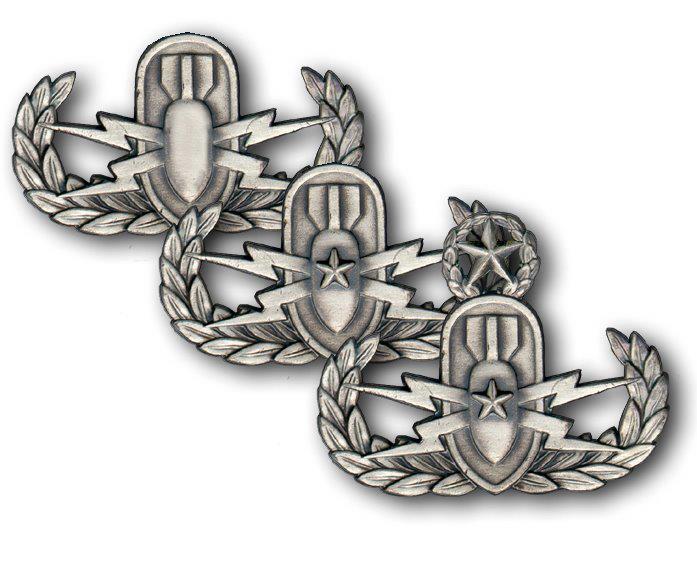 Eod Badge Tattoos EOD Explosive Ordnance Disposal Senior Badge OD