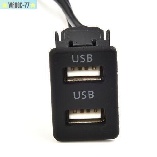 Car-Dash Flush Mount USB Port Panel Extension Cable Adapter For-Toyota ...