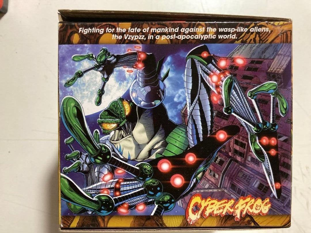 All Caps Comics: CYBERFROG PVC ACTION FIGURE MIB | eBay