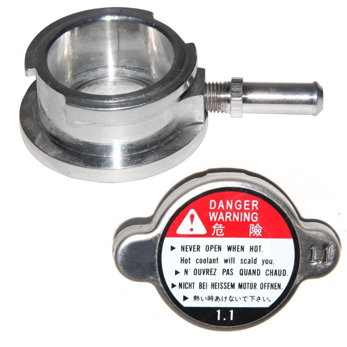 Weld Caps 32mm 1-1/4 ID Aluminum Radiator Weld On Filler Neck Billet ...
