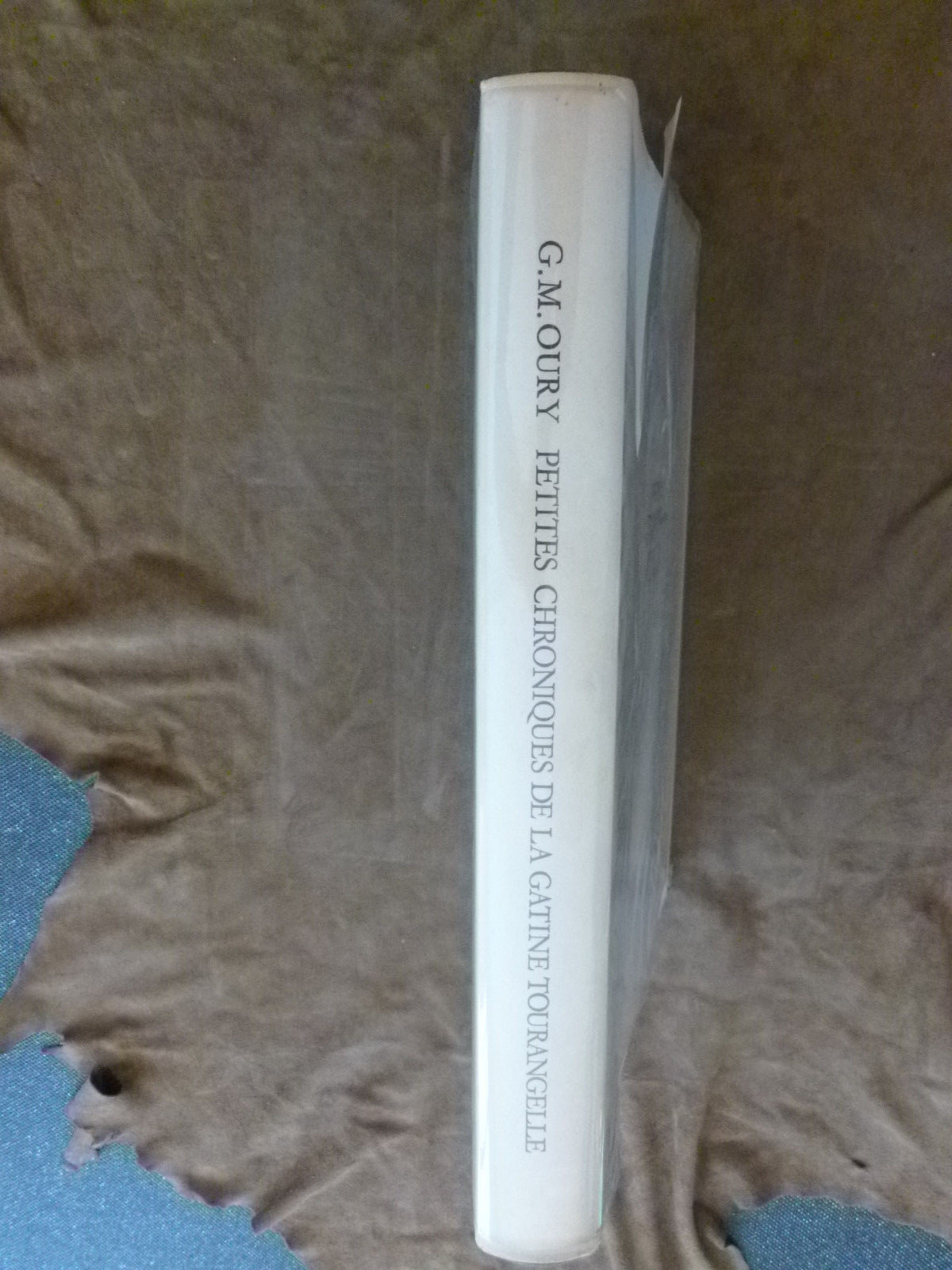 PETITES CHRONIQUES DE LA GATINE TOURANGELLE. G.M. OURY.Gravures de ...