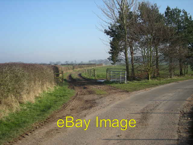 Photo 6x4 Track to the fields Bromstead Heath c2008 | eBay UK