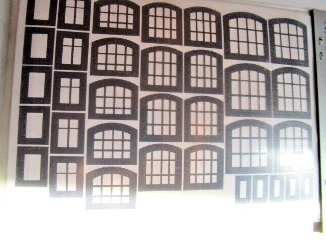 Linka Model Bldg. System HO #8136 Railway & General Sign Sheet ...