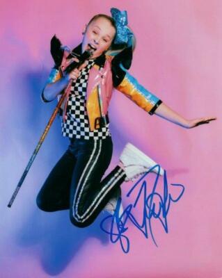 REPRINT - JOJO SIWA Dancer Candy Store Autographed Signed 8 x 10 Photo ...