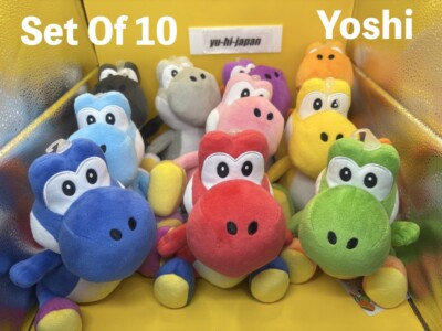 Yoshi Plushie 10-color complete set Plush doll ALL STAR COLLECTION ...