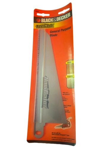 Black & Decker ® NaviGator ™ General Purpose 8" Saw Blade 74-591 New ...