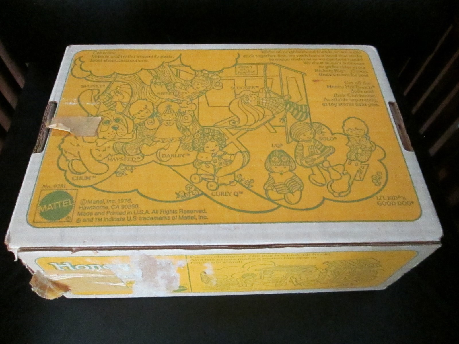 Rare Boxed Complete Vintage Honey Hill Bunch Gang Rickety Rig Bus Car ...