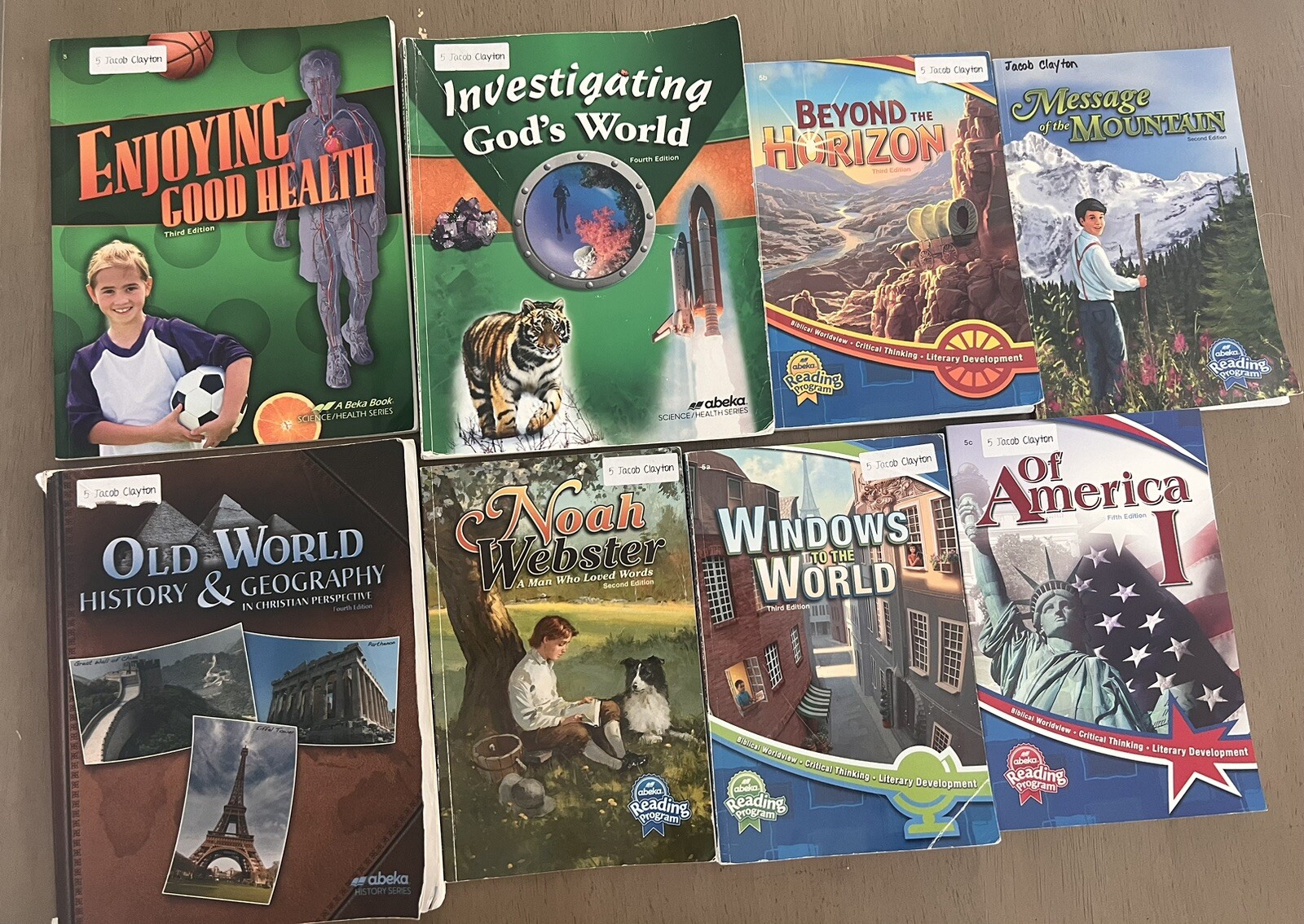 Abeka 5th grade Books | eBay