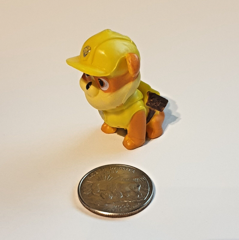 Paw Patrol RUBBLE Mini Figure Spin Master | eBay UK