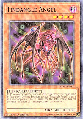 Tindangle Angel EXFO-EN009 Yu-Gi-Oh! Card Light Play 1st Edition | eBay