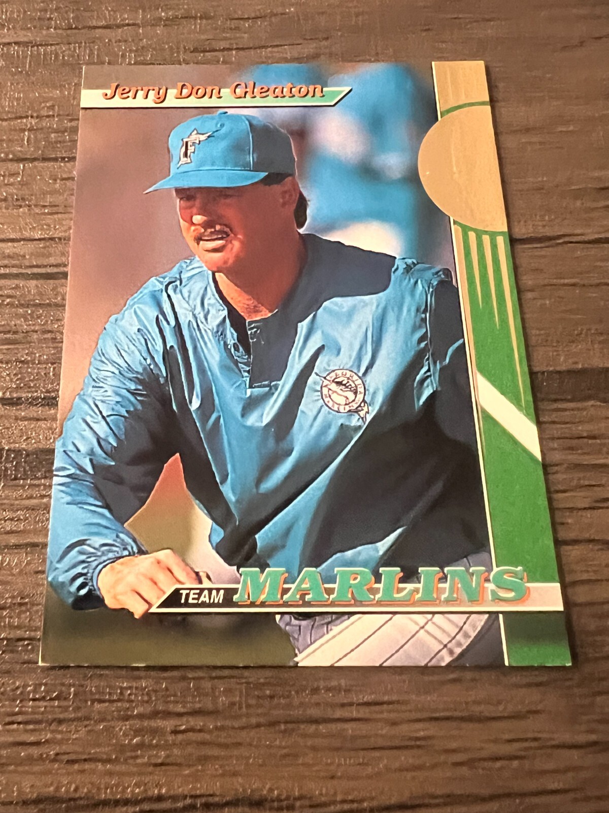 1993 Topps Stadium Club Baseball Card #14 Jerry Don Gleaton, Marlins ...