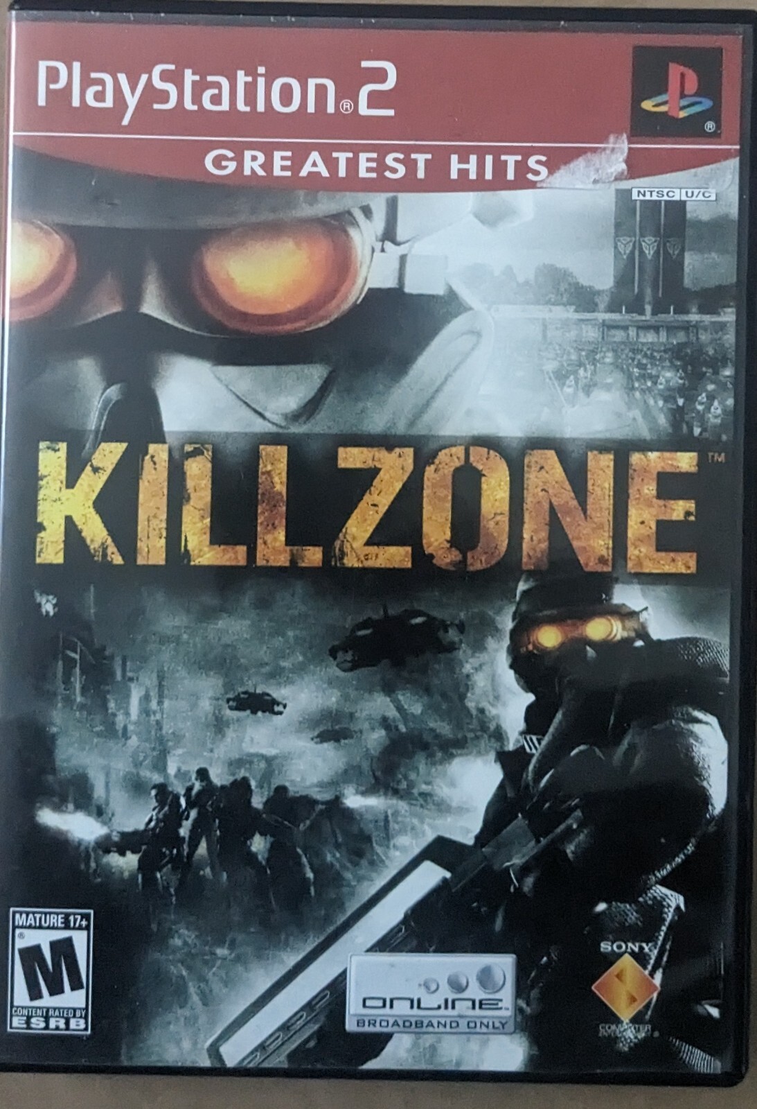 Killzone PS2 Game Sony PlayStation 2 Shooter Complete with Box, Manual ...