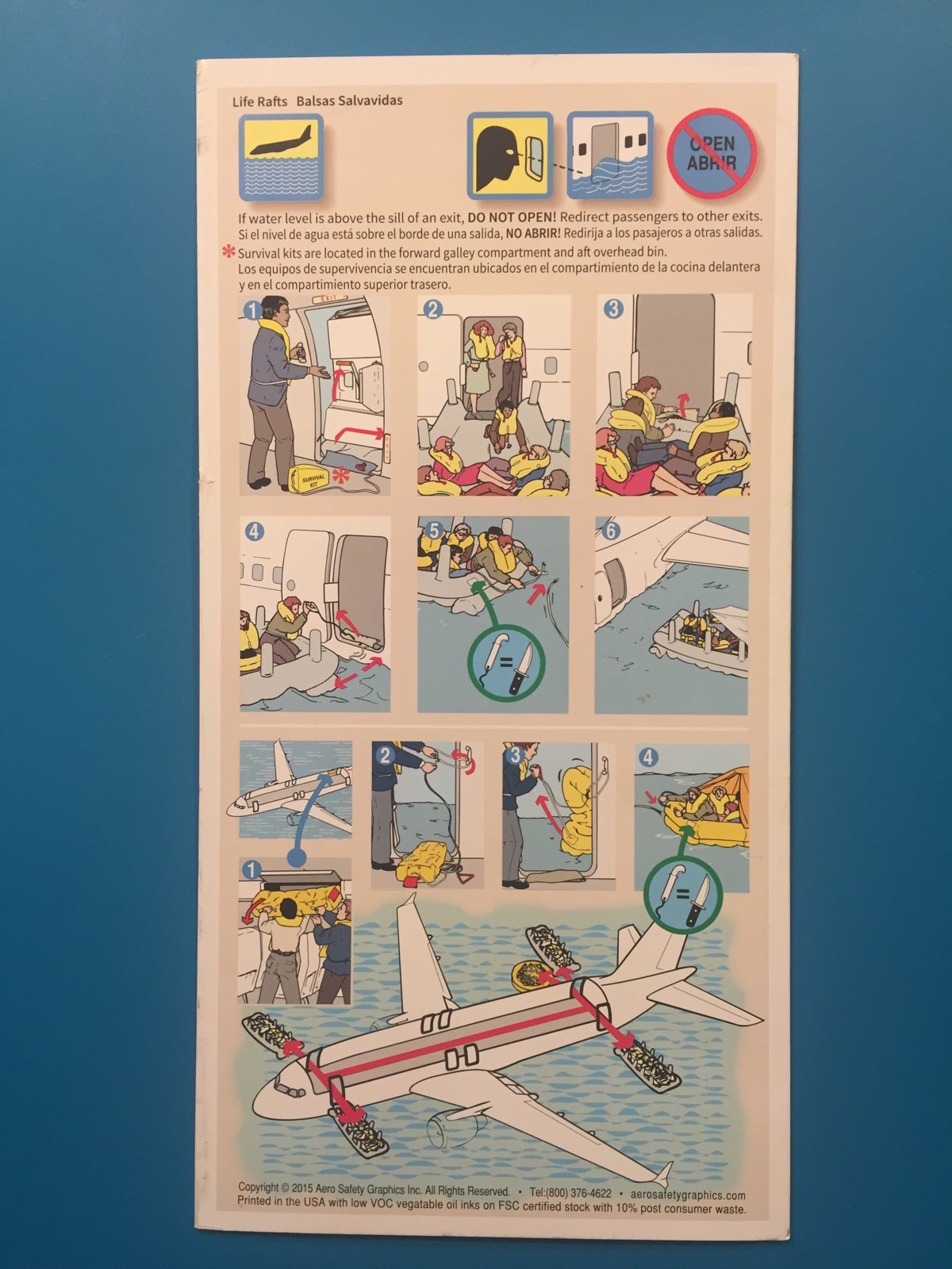 SPIRIT AIRLINES SAFETY CARD--AIRBUS 320SF --2015 | eBay