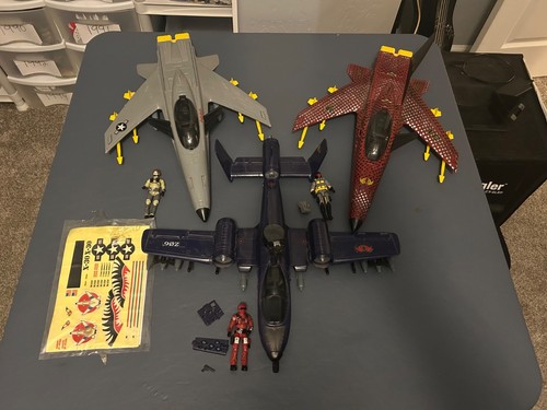 GI Joe 25th Anniversary Rattler, Conquest & Python Conquest w/ Figures ...