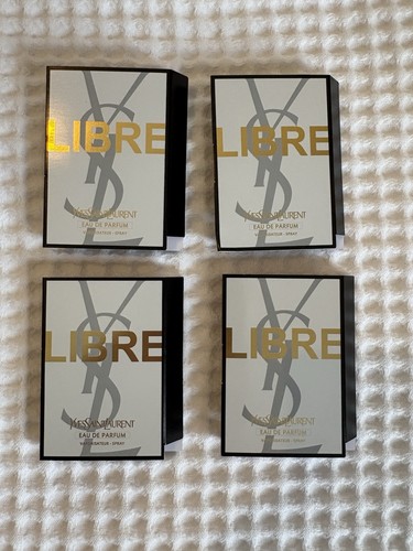 4Pc Yves Saint Laurent YSL libre eau de parfum Sample mini Spray 3x1 ...