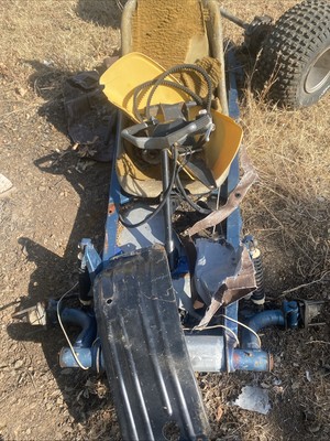 1984 Honda Odyssey FL250 Rolling Chassis Frame w/ Front Suspension ...