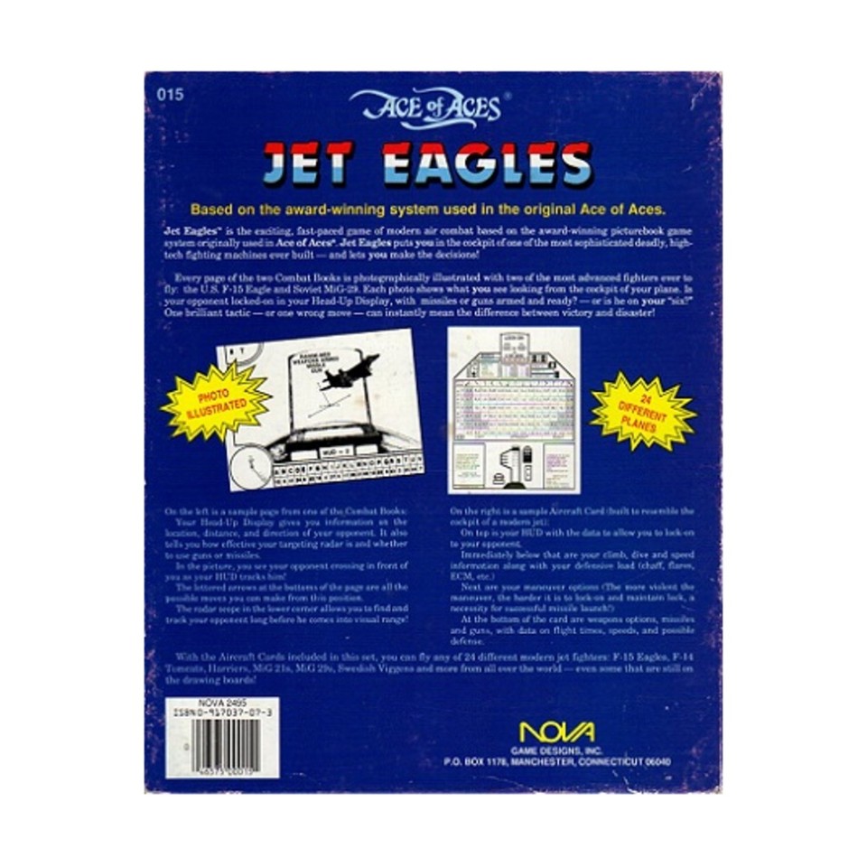 NOVA Ace of Aces Ace of Aces - Jet Eagles (Desert Storm Limited Ed) Box ...