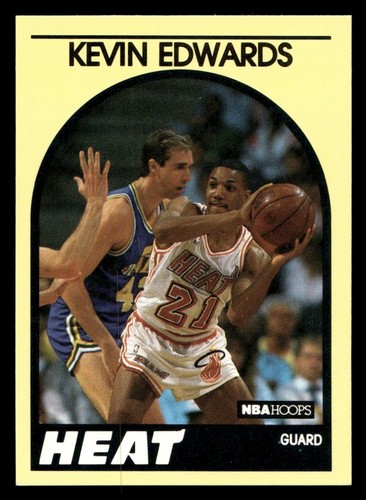 1989 Hoops Superstars Kevin Edwards #51 Miami Heat | eBay