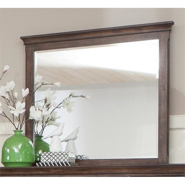 Coaster Franco Burnished Oak Dresser Mirror 200974 for sale online | eBay