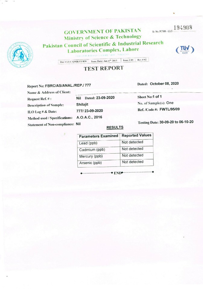 SHILAJIT 100% PURE PAKISTAN GILGIT SALAJEET SALAJIT PAKISTAN HIMALAYAN ...